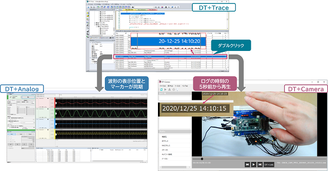 DT+|DT+シリーズで取得したレポートを同期して確認する